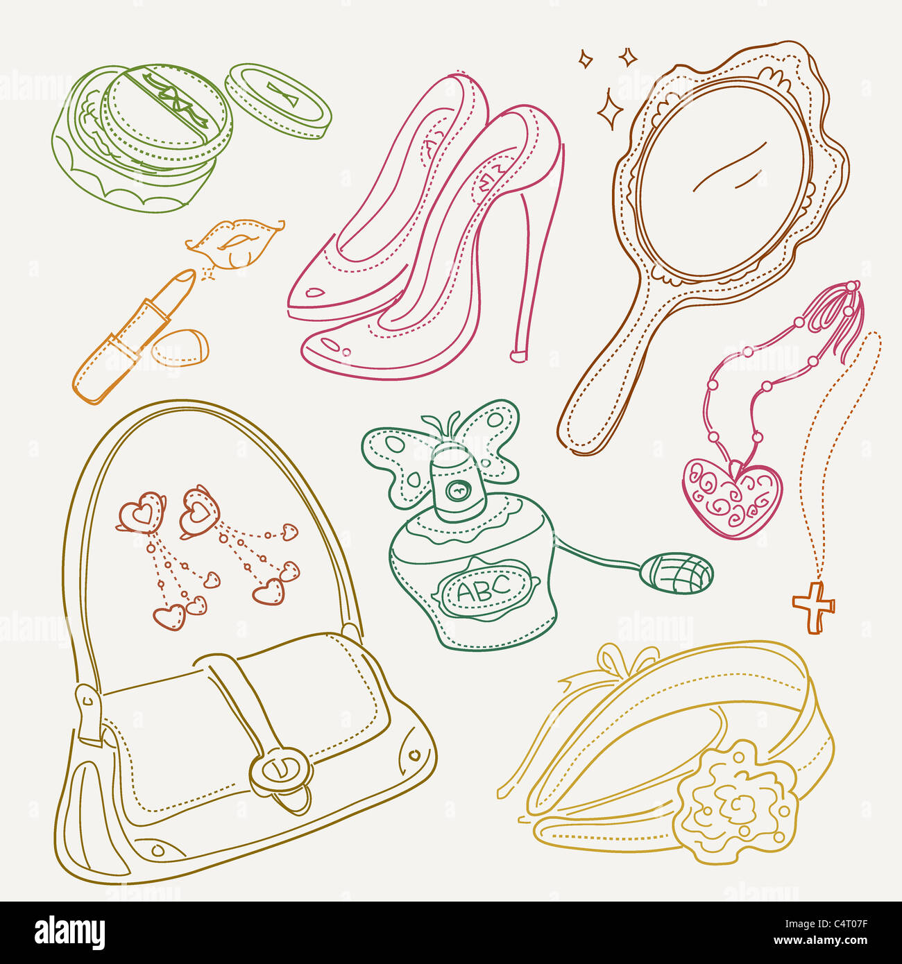 various types of object Stock Photo - Alamy