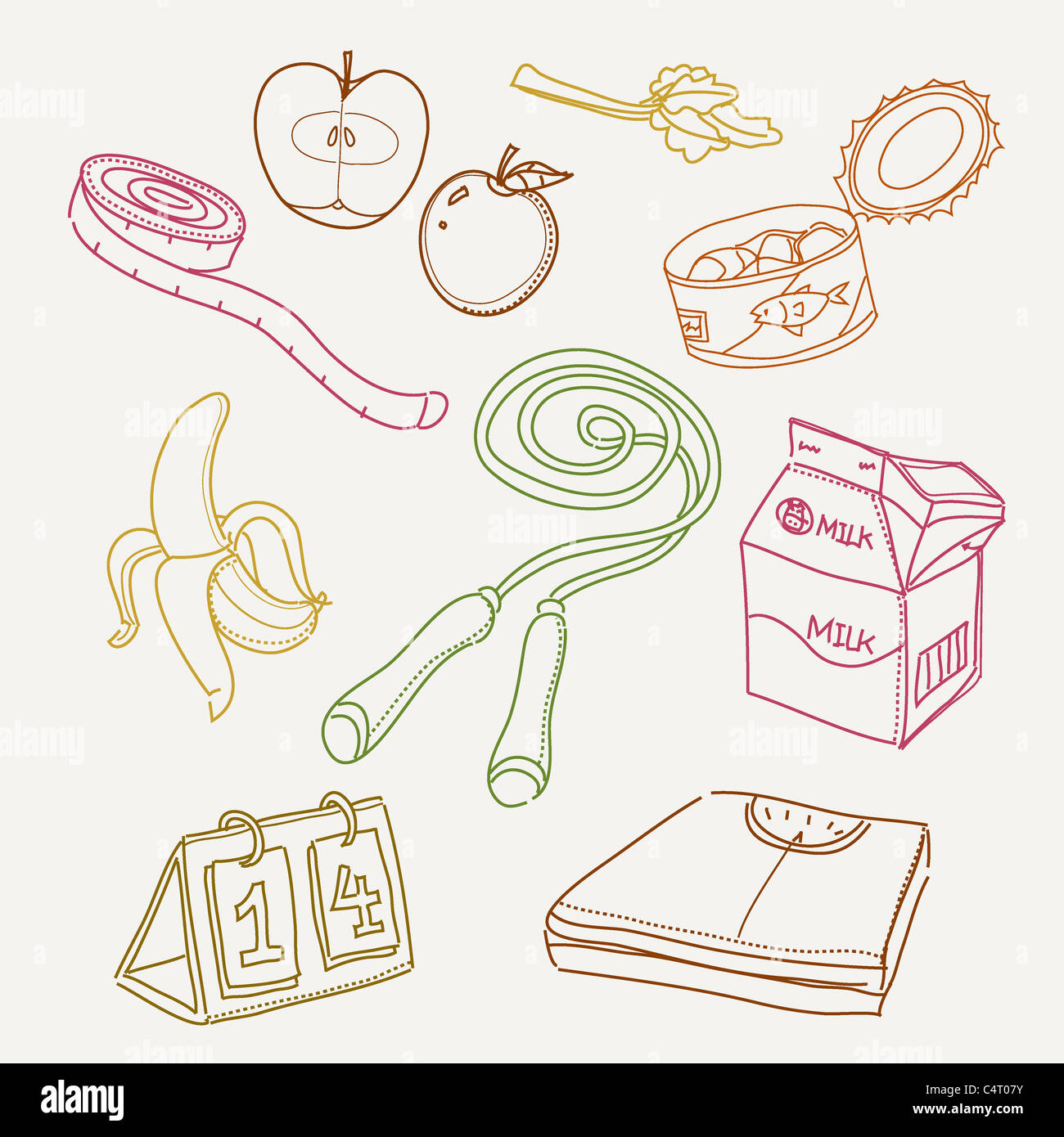 various types of object Stock Photo - Alamy