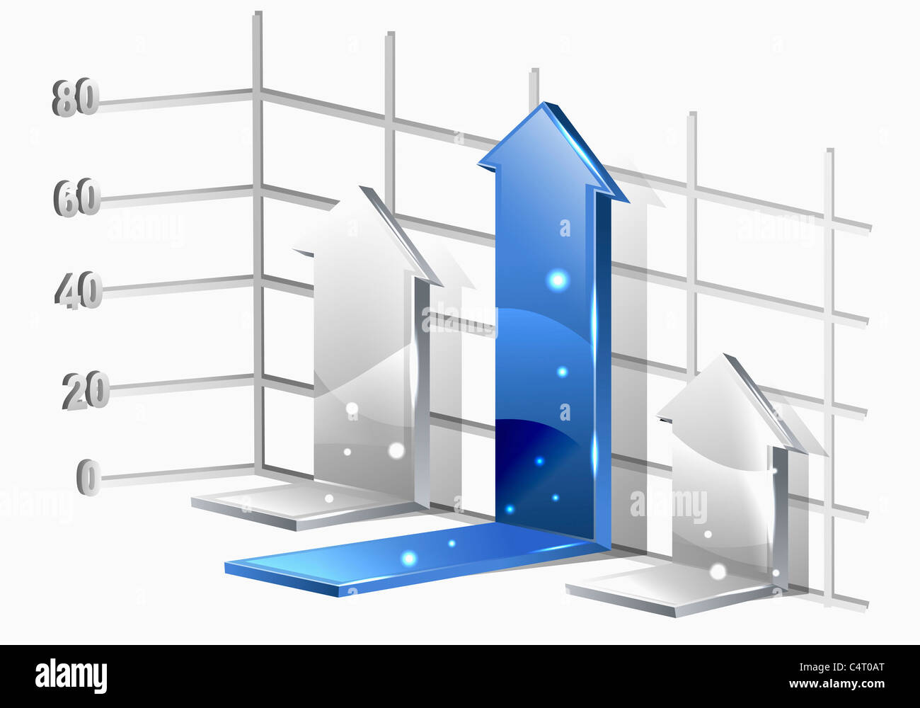 graph and index Stock Photo - Alamy