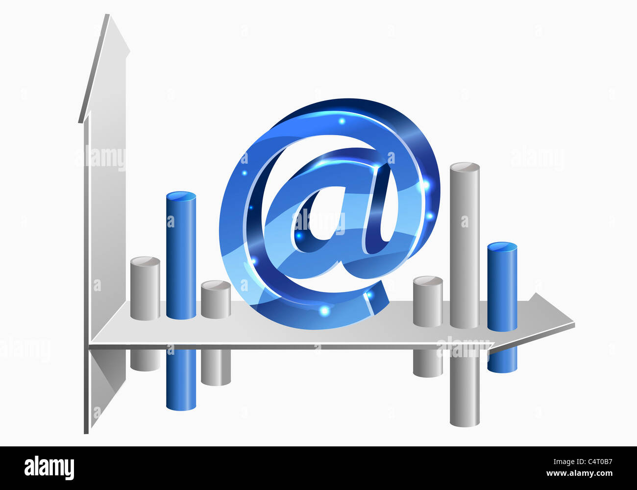 graph and index Stock Photo - Alamy