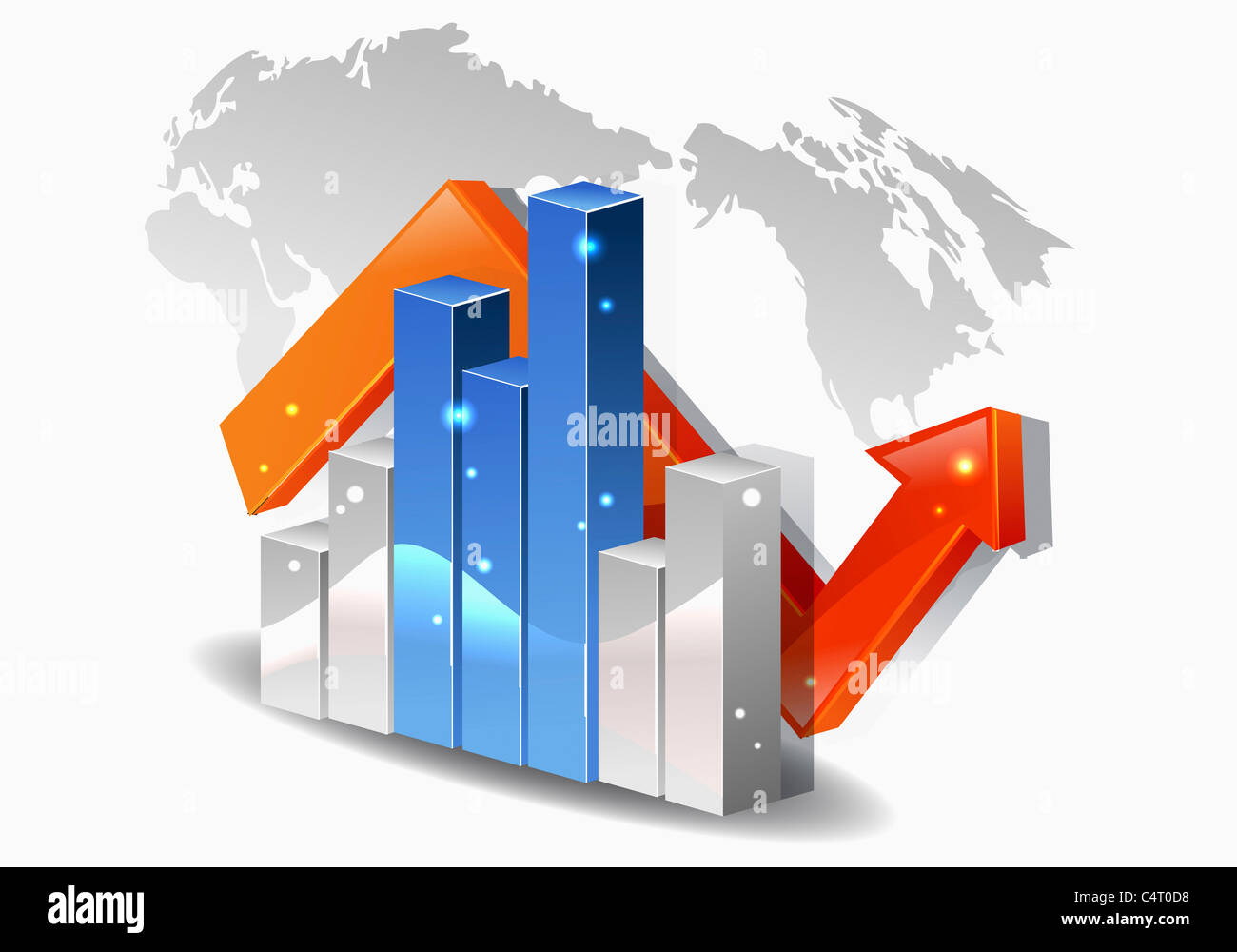 graph and index Stock Photo - Alamy