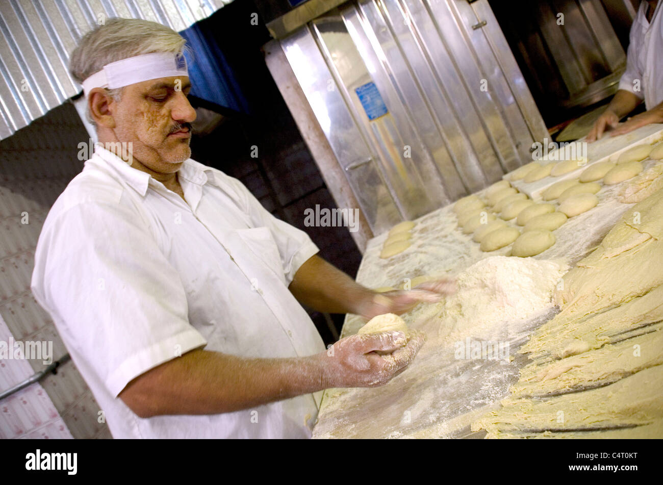 Bakery in Tabas, Iran Stock Photo - Alamy