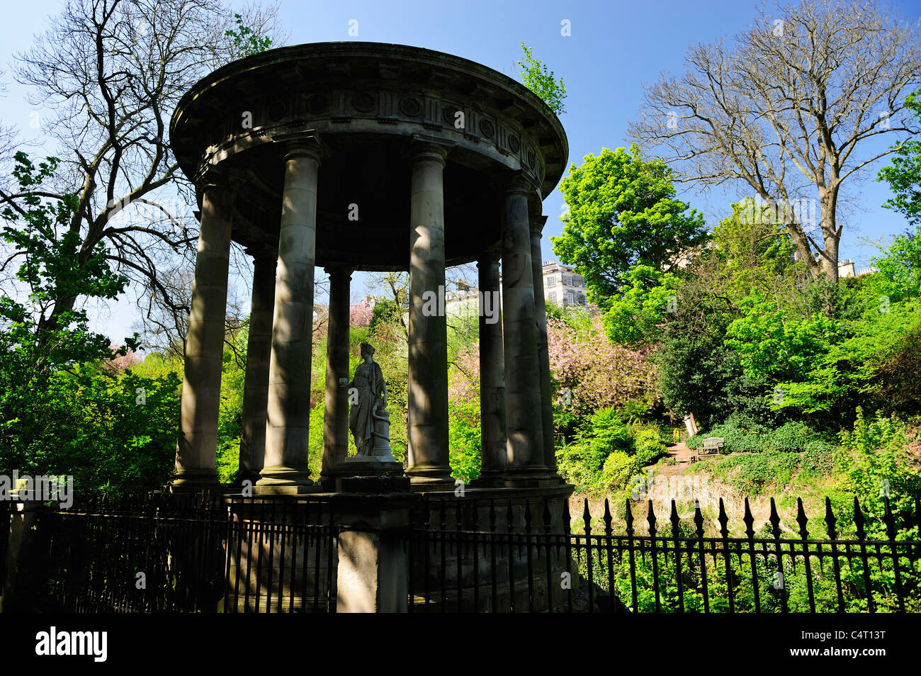 St Bernard's Well on the Water of Leith in Edinburgh, Scotland Stock ...