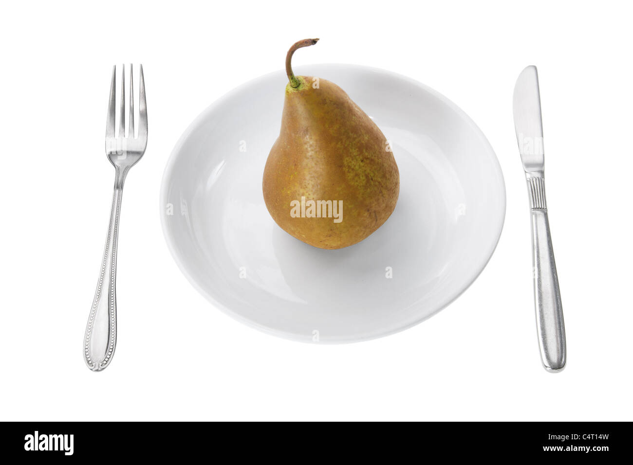 Plate of fruit cutout hi-res stock photography and images - Alamy