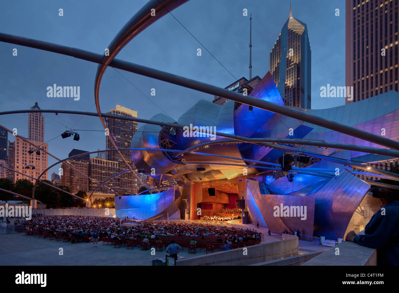 Chicago pavillion hi-res stock photography and images - Alamy