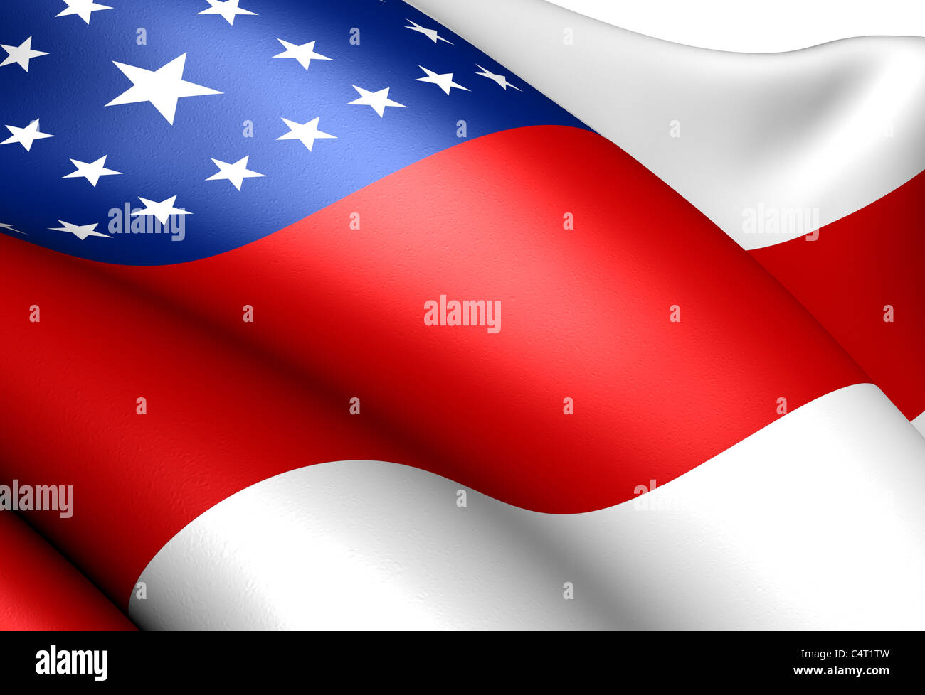 Amazonas state waving flag hi-res stock photography and images - Alamy