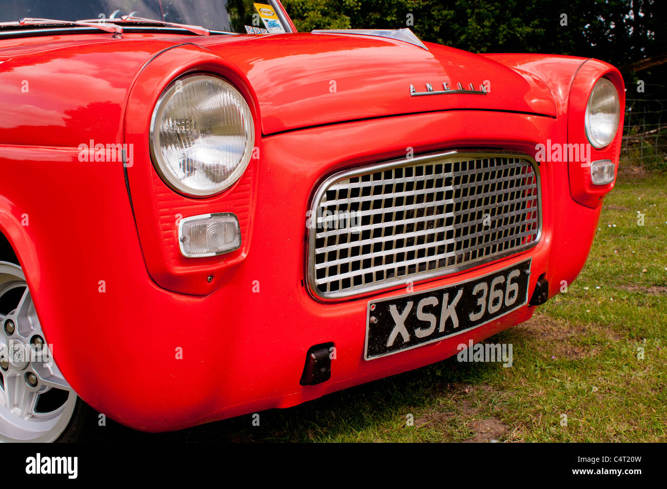Renovated classic car 1959 Ford Anglia 100E Stock Photo - Alamy