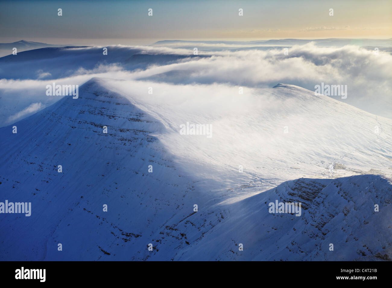 Cribyn, Brecon Beacons National Park, Wales Stock Photo - Alamy