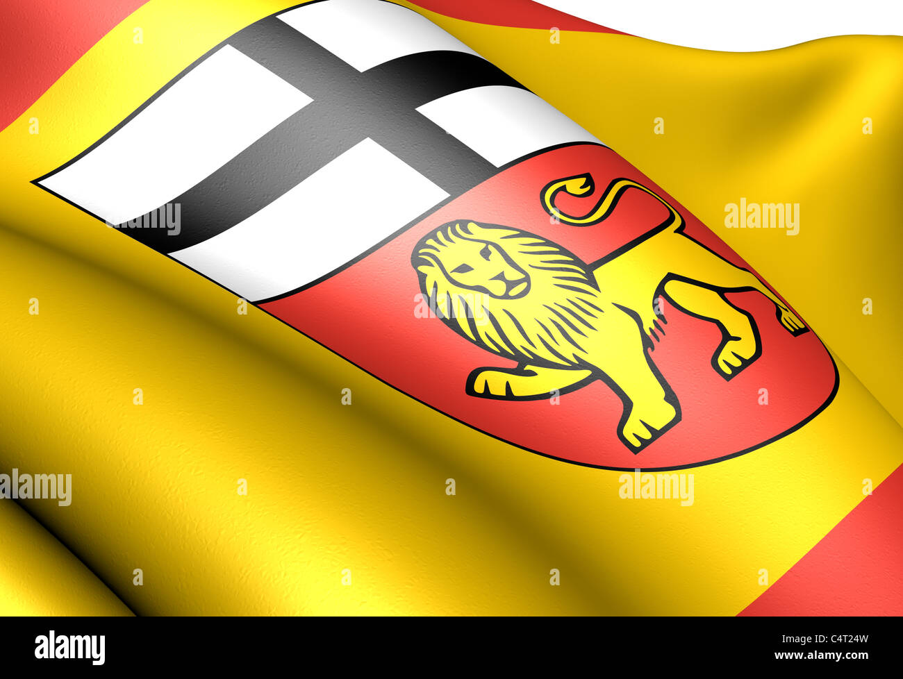Flag of Bonn. Close up Stock Photo - Alamy