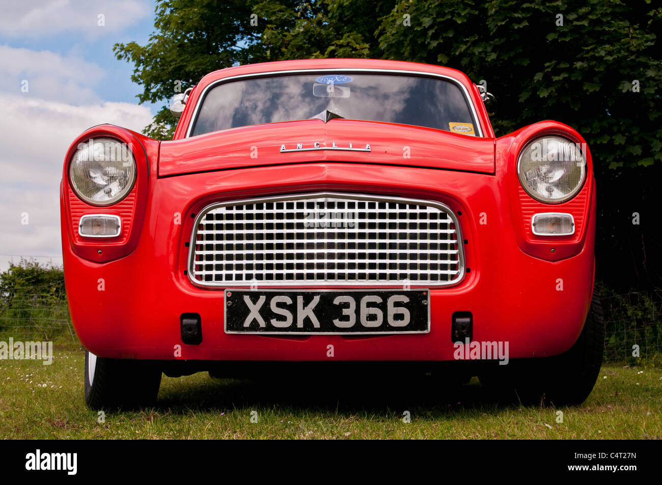 Renovated classic car 1959 Ford Anglia 100E Stock Photo - Alamy