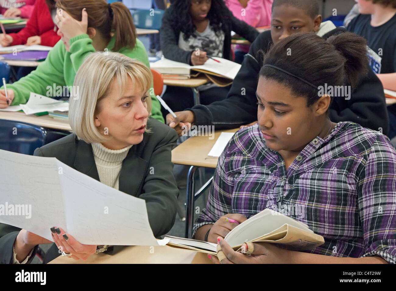 Language Arts Classroom High School