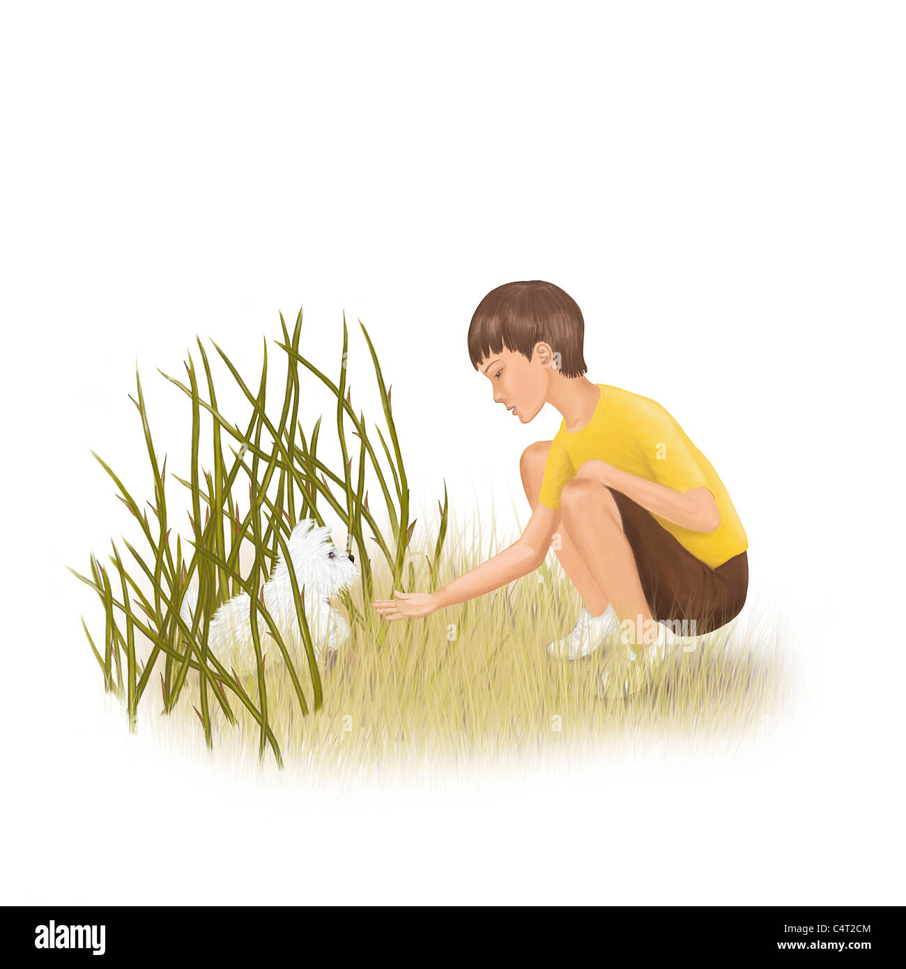 The boy friend Cut Out Stock Images & Pictures - Alamy