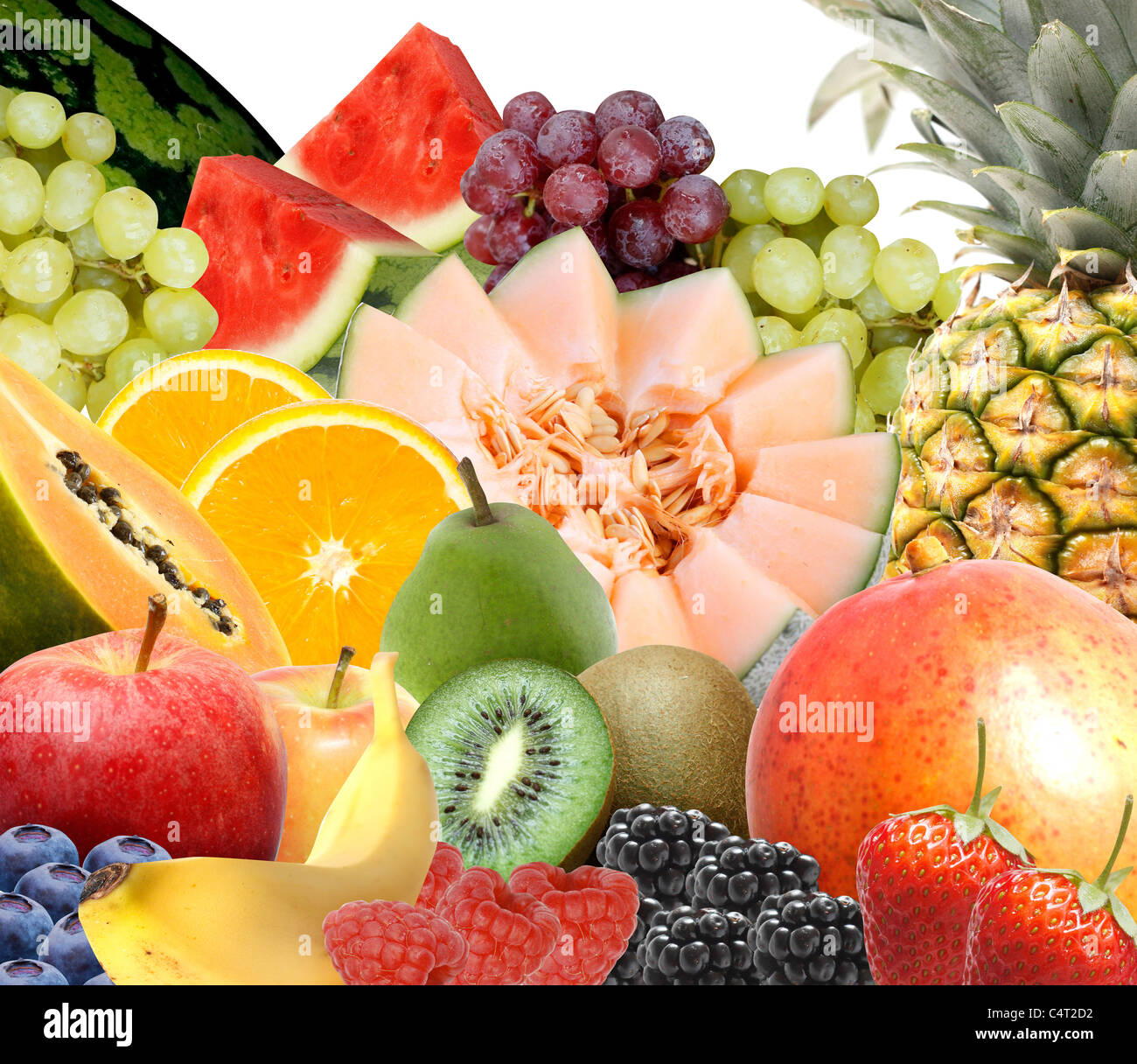 A fruit selection Stock Photo - Alamy