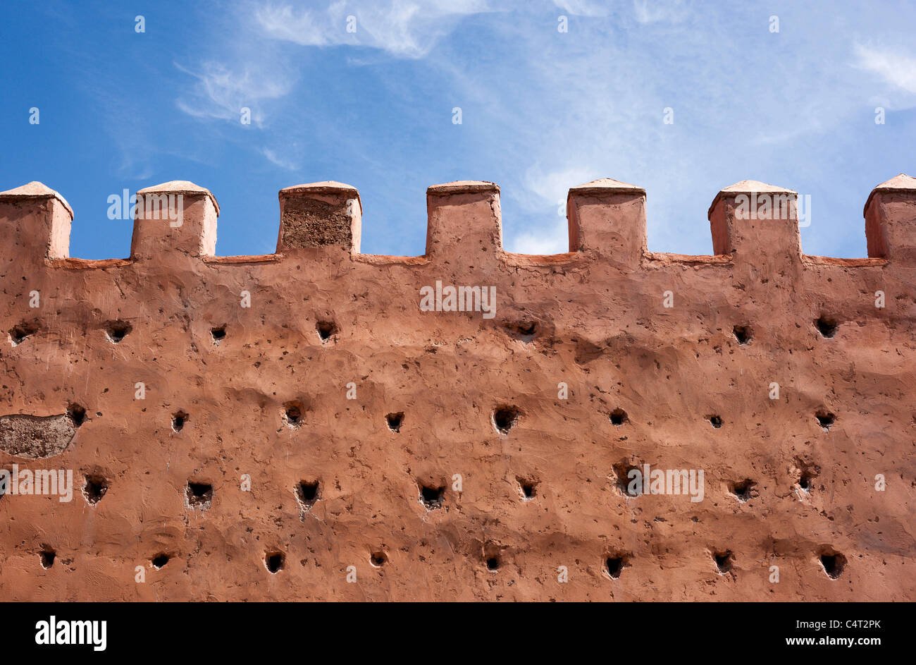 The old city walls, Marrakech, Morocco Stock Photo - Alamy