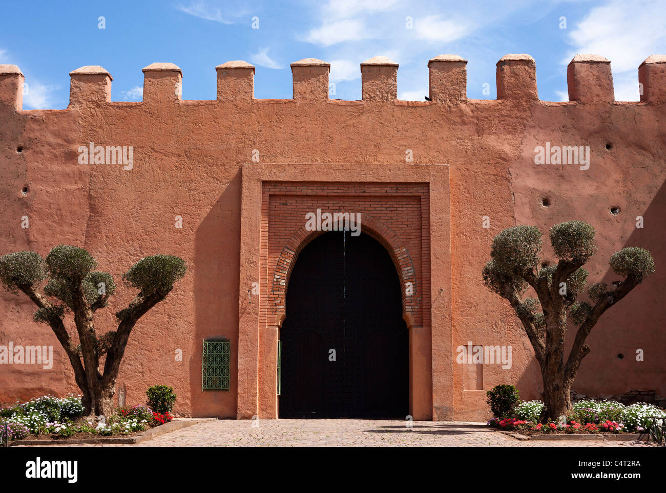 The old city walls, Marrakech, Morocco Stock Photo - Alamy