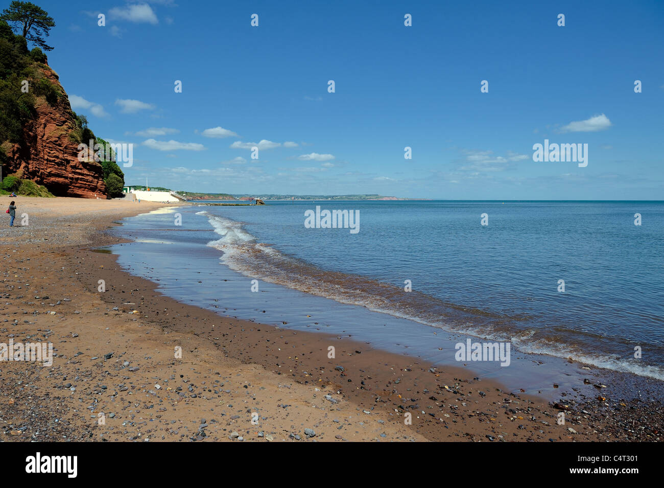 coryton cove beach dawlish devon england uk Stock Photo - Alamy