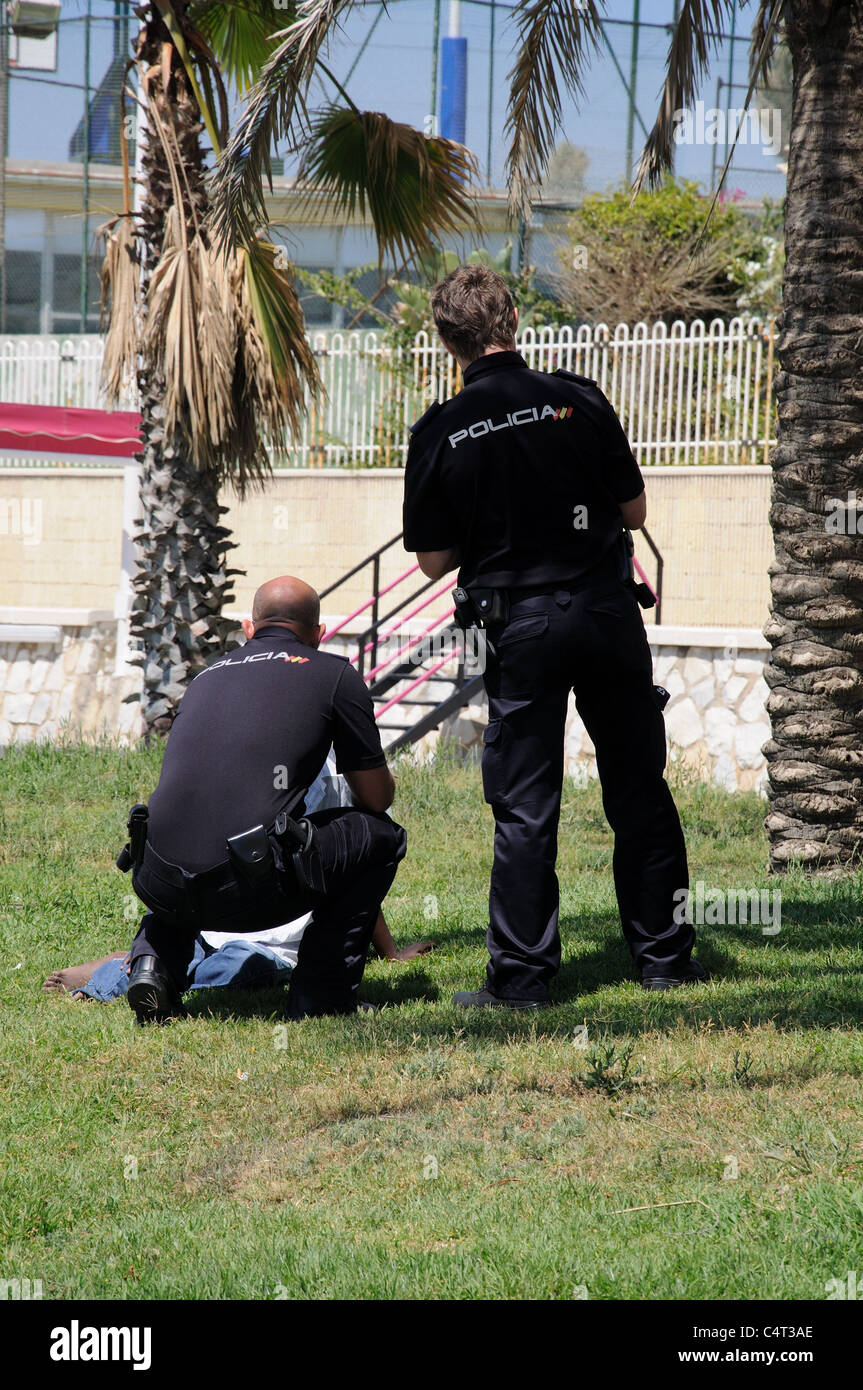 Two Police Officers Talking High Resolution Stock Photography and ...