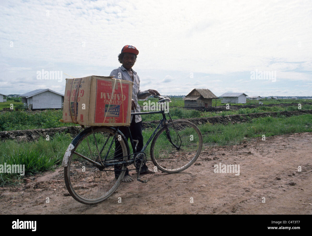 Transmigrant on a transmigration site in Sumatra Stock Photo - Alamy
