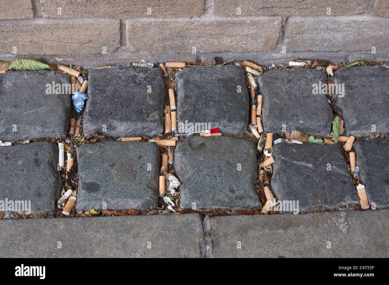 Pavement cigarette end High Resolution Stock Photography and Images - Alamy