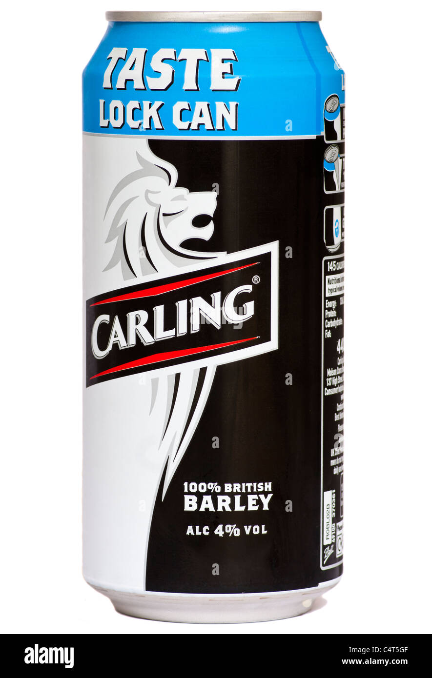 Can Of Carling Lager Stock Photo - Alamy