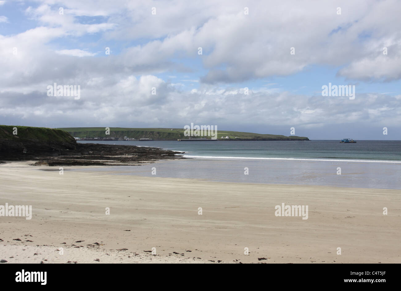 Thurso beach Caithness Scotland May 2011 Stock Photo - Alamy