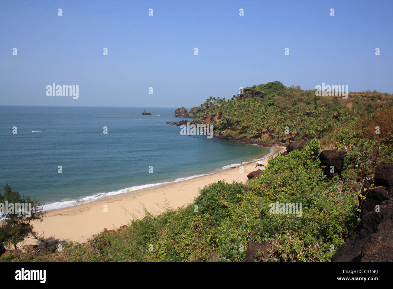 Cliff edge view goa hi-res stock photography and images - Alamy