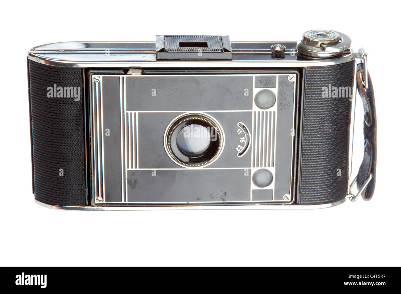 Old camera vintage isolated on a white background Stock Photo - Alamy