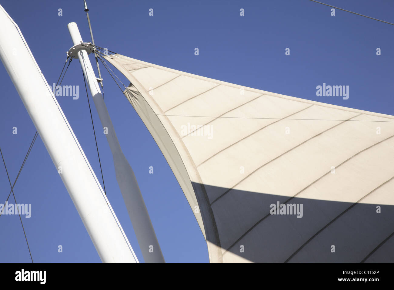 Shade sail triangle hi-res stock photography and images - Alamy