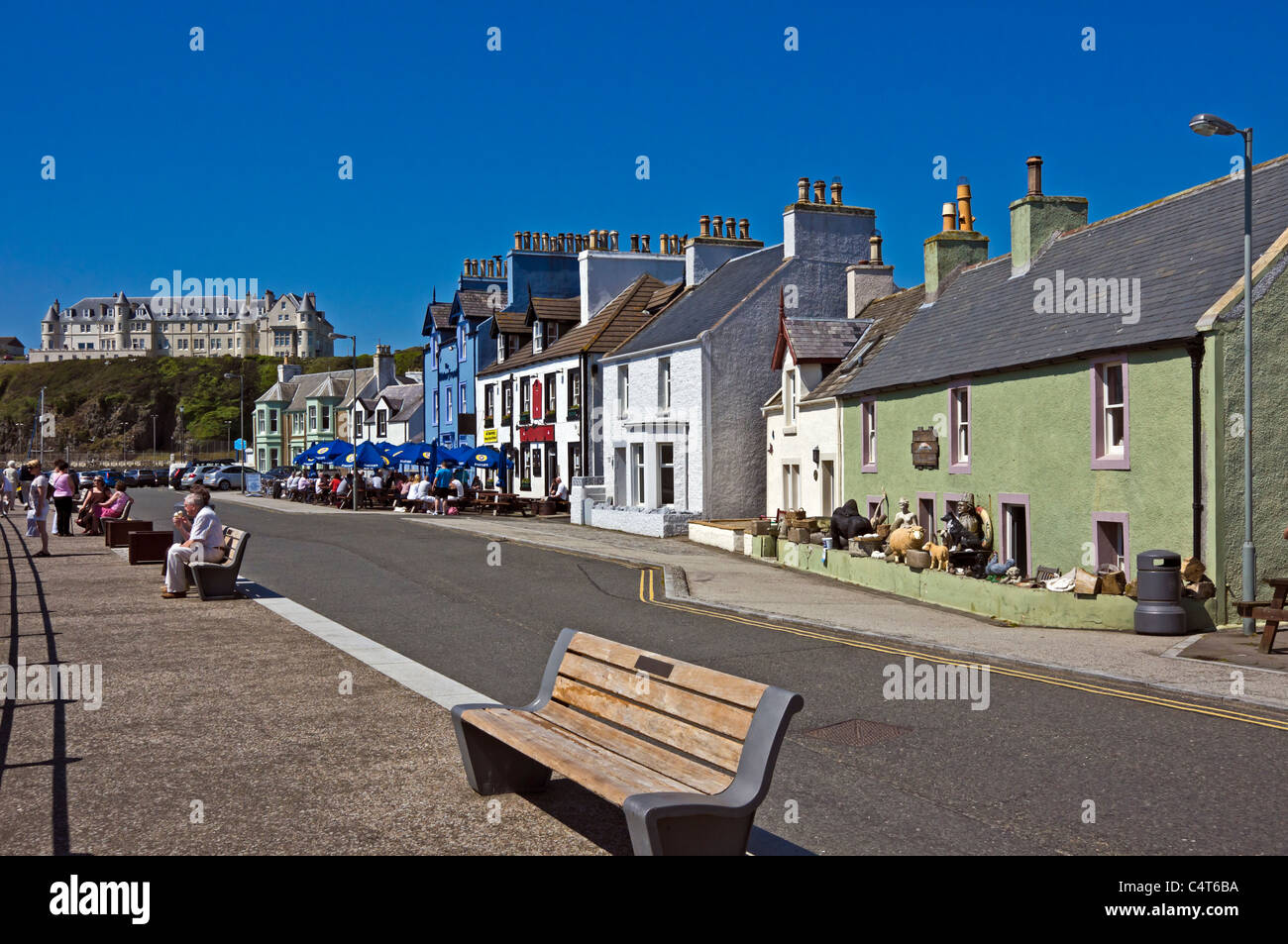 Portpatrick cafe hi-res stock photography and images - Alamy