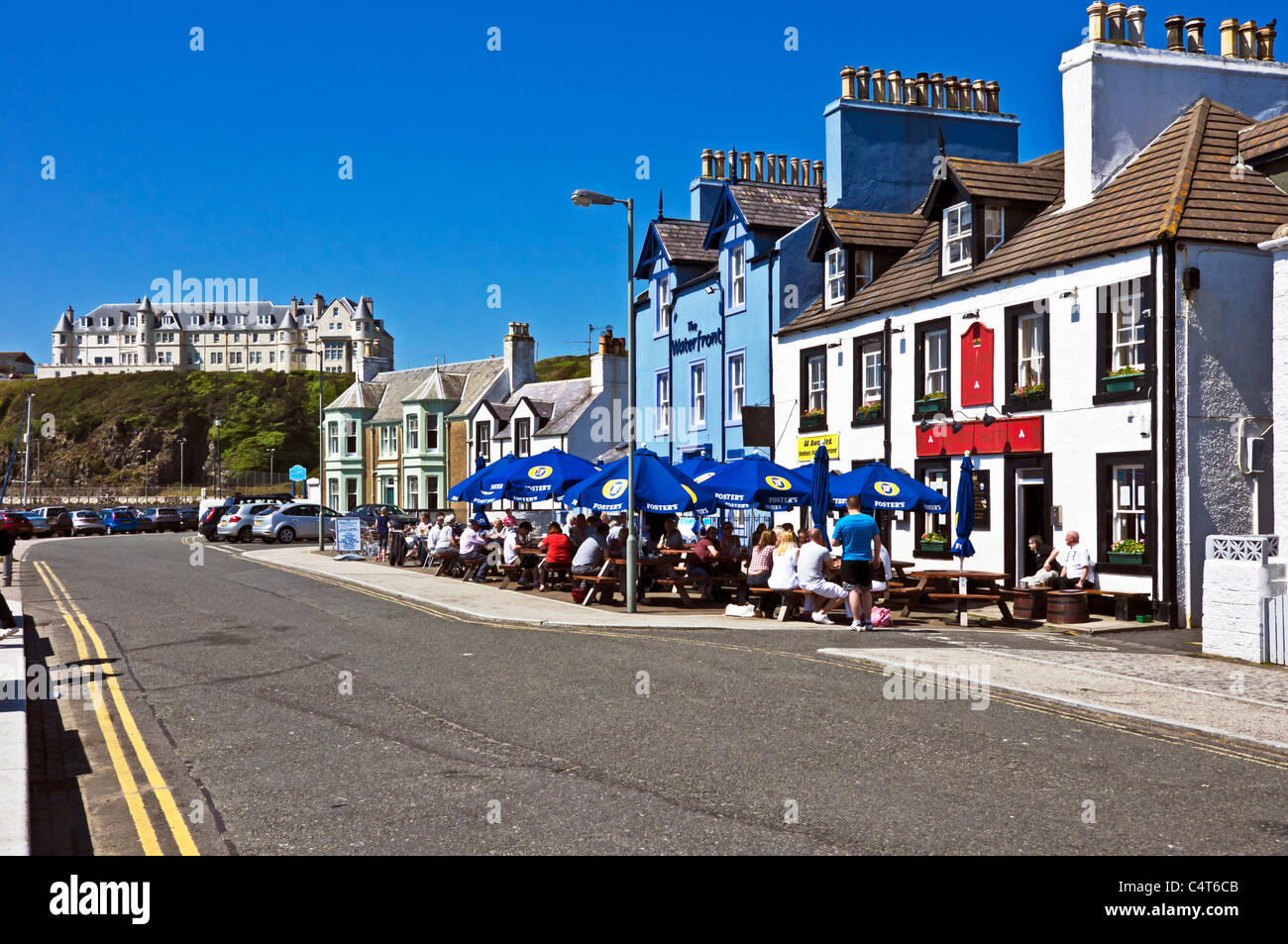 Restaurants in the Harbour area of small town Portpatrick in Dumfries ...