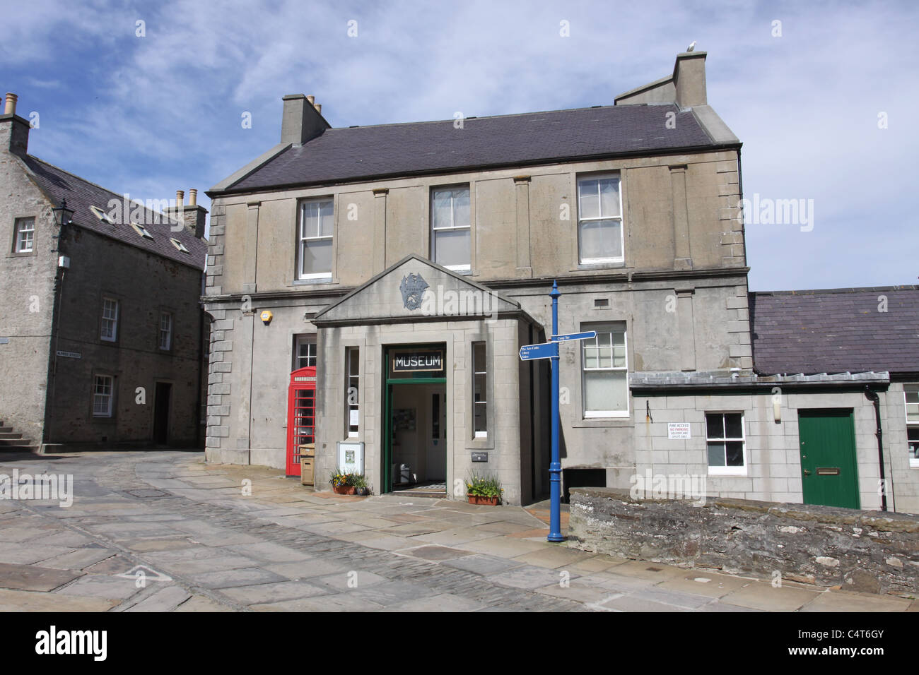Exterior of Stromness museum Orkney Scotland May 2011 Stock Photo - Alamy