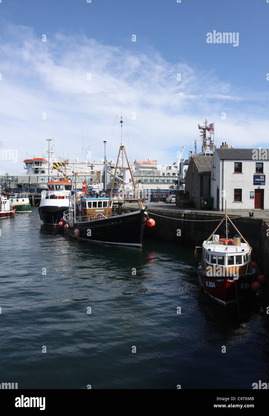 Stromness harbour Orkney Scotland May 2011 Stock Photo - Alamy
