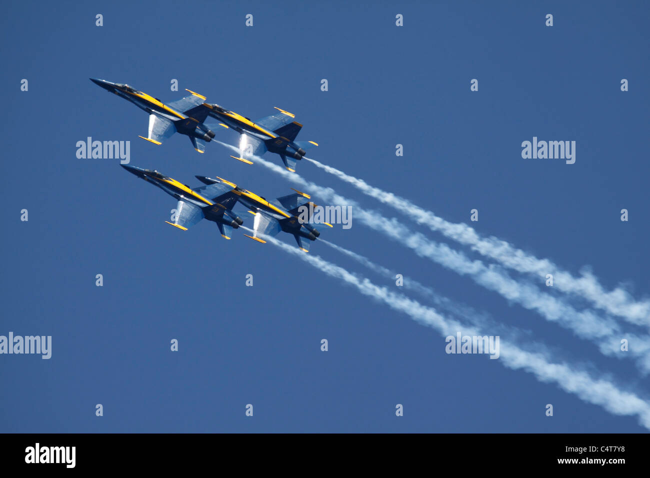 United States Navy Blue Angels in flight Stock Photo - Alamy