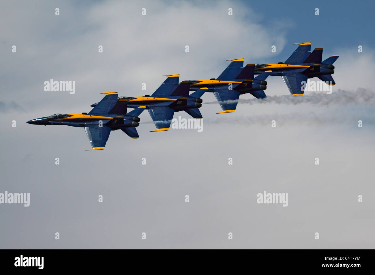 United States Navy Blue Angels in flight Stock Photo - Alamy