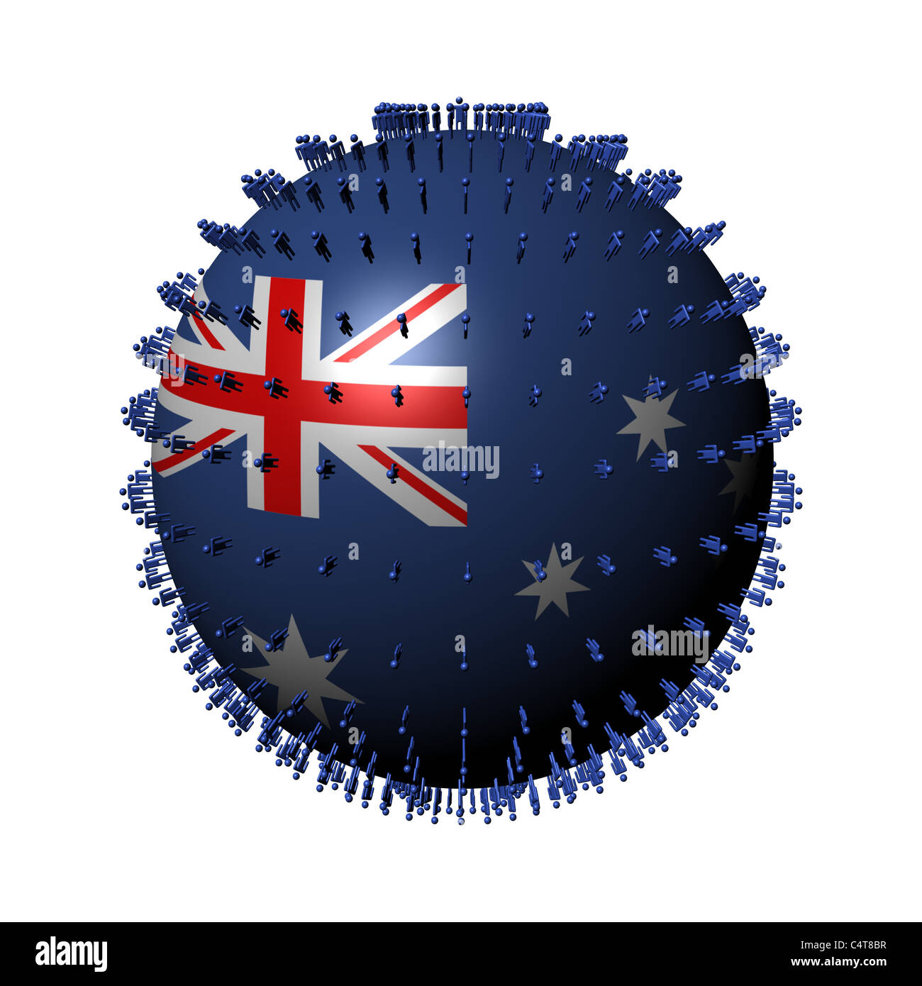 Australian citizens flag hi-res stock photography and images - Alamy