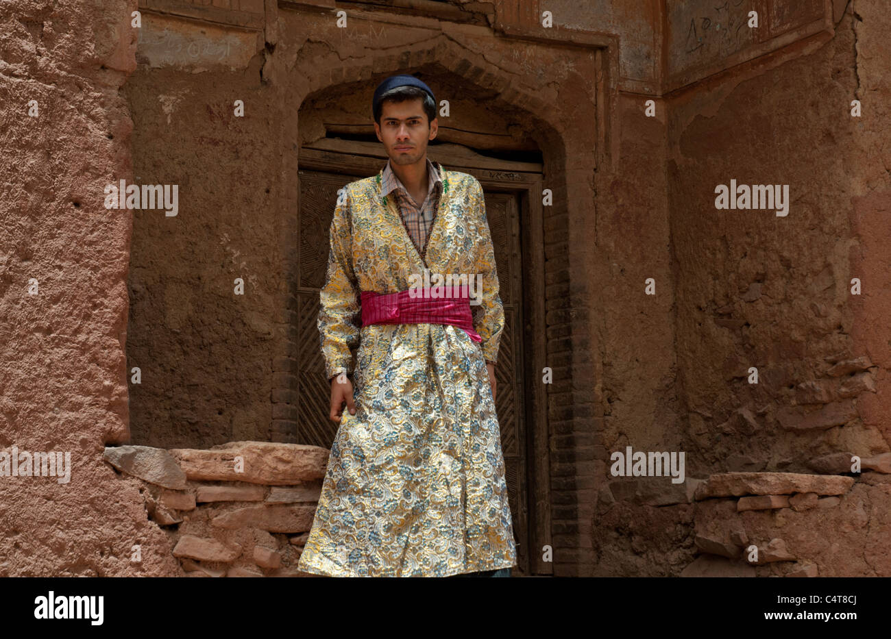 Abyane Abyaneh Iran Province Isfahan Natanz District Old Village Red