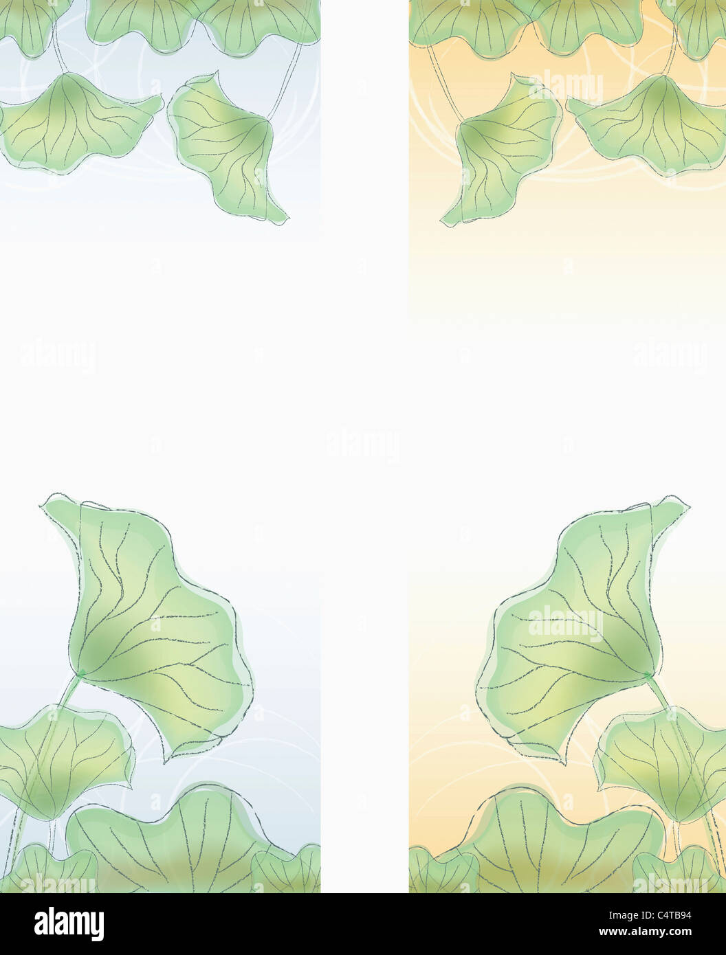 abstractive pattern in leaf Stock Photo - Alamy