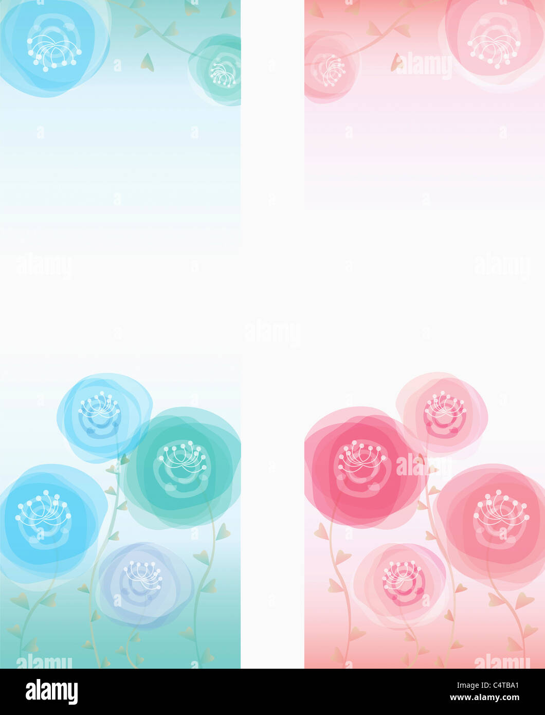 Rose colored patterns hi-res stock photography and images - Alamy