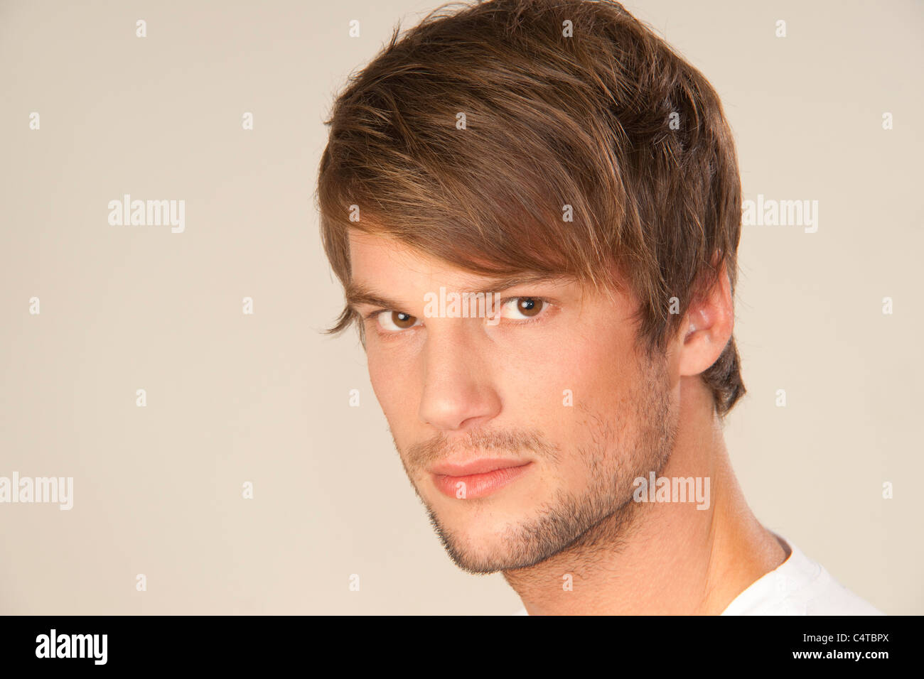 Portrait of Man Stock Photo - Alamy