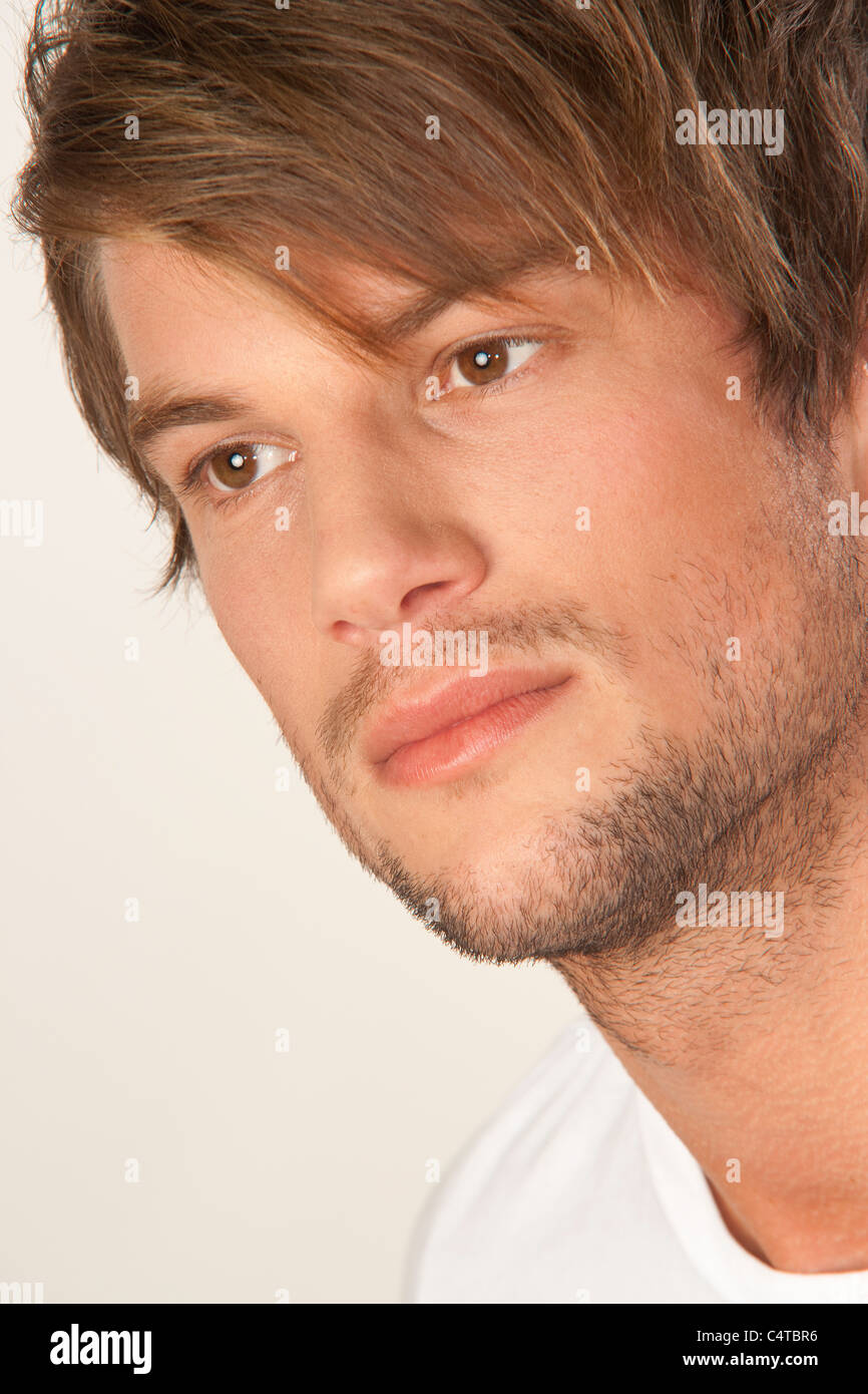 Portrait of Man Stock Photo - Alamy