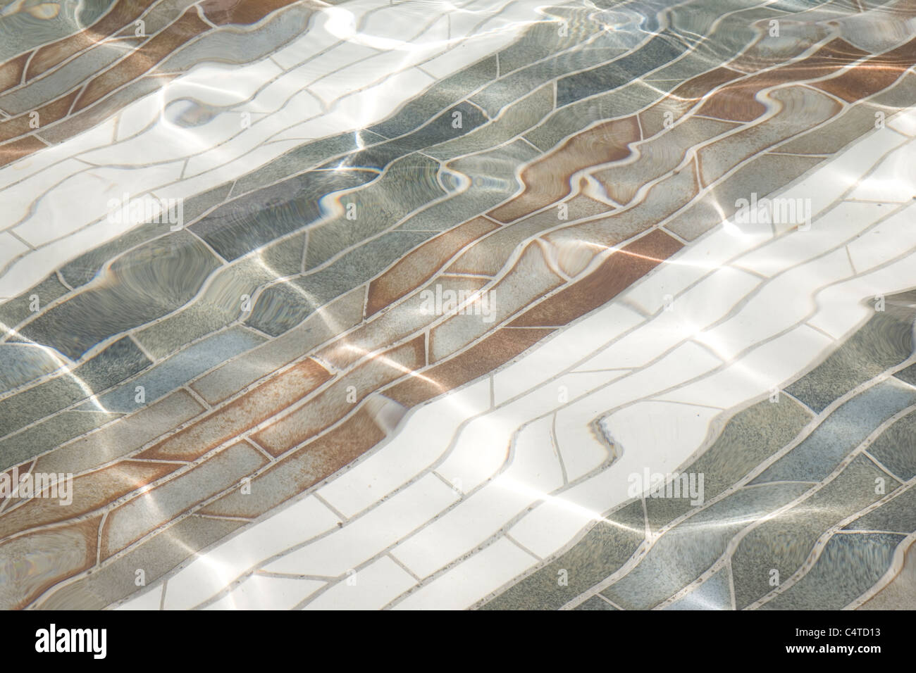 Sunlight reflected on water Stock Photo - Alamy