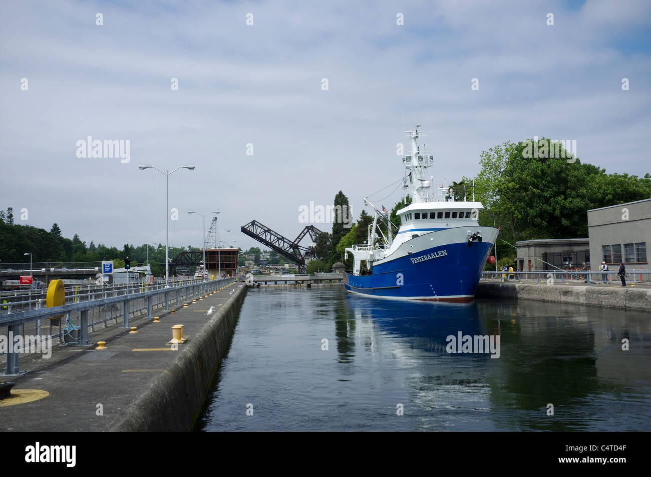 Seattle Sea Lock-1 Stock Photo - Alamy