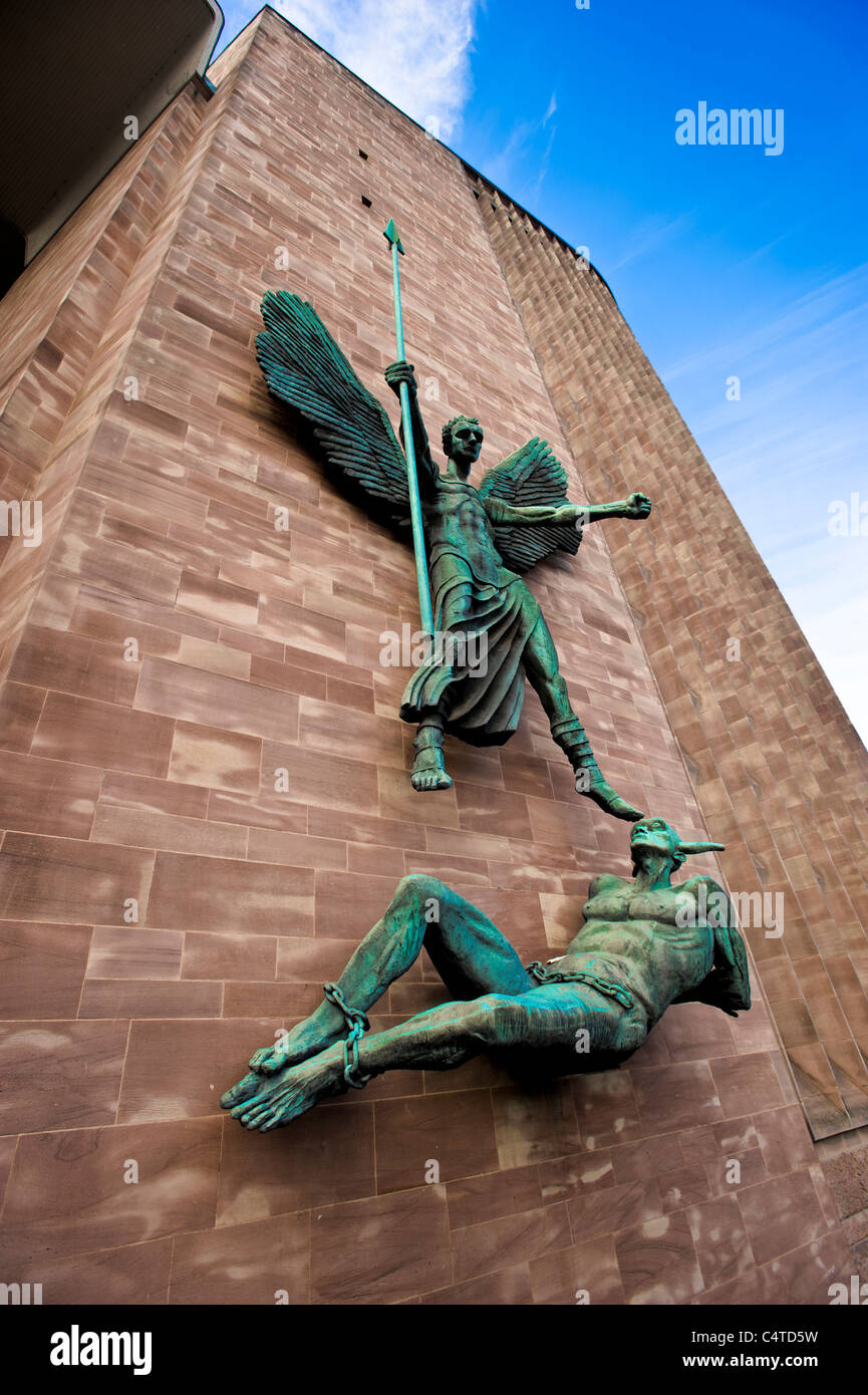 St Michaels, Coventry New Cathedral, designed by architect Sir Basil ...