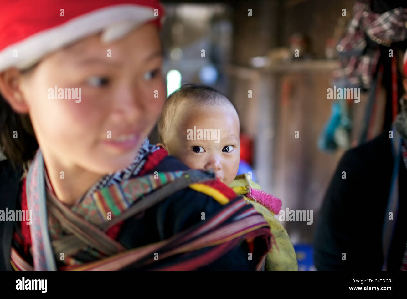 Red Dao Ethnic Minority People Vietnam Stock Photo - Alamy