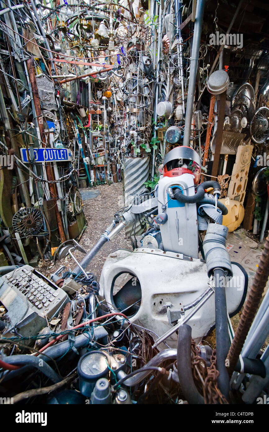 Cathedral of Junk - Austin, Texas Stock Photo - Alamy