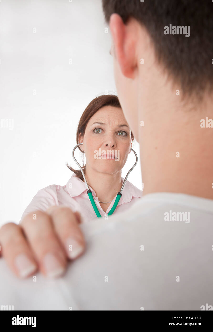 Doctor and Patient Stock Photo - Alamy