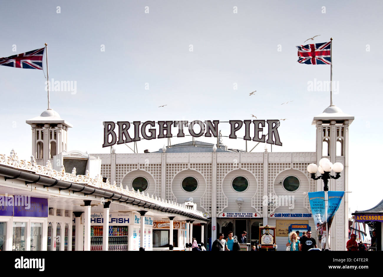 Brighton seafront fish and chips hi-res stock photography and images ...
