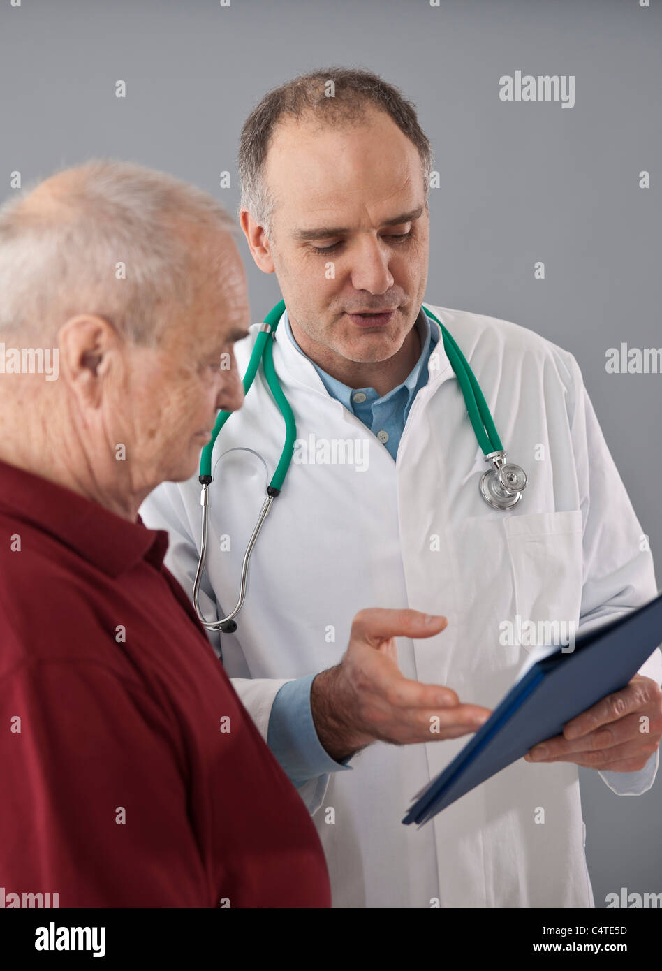 Doctor and Patient Stock Photo - Alamy