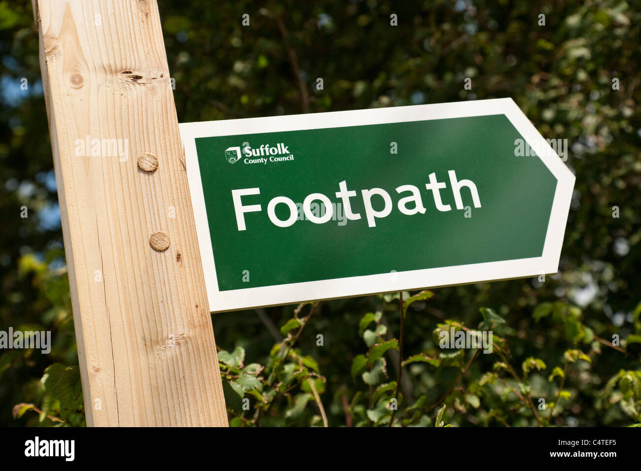 Sign for suffolk county council hi-res stock photography and images - Alamy