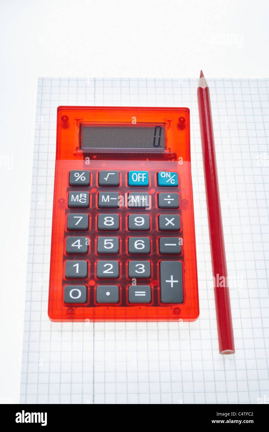 Red Graph Paper High Resolution Stock Photography and Images - Alamy